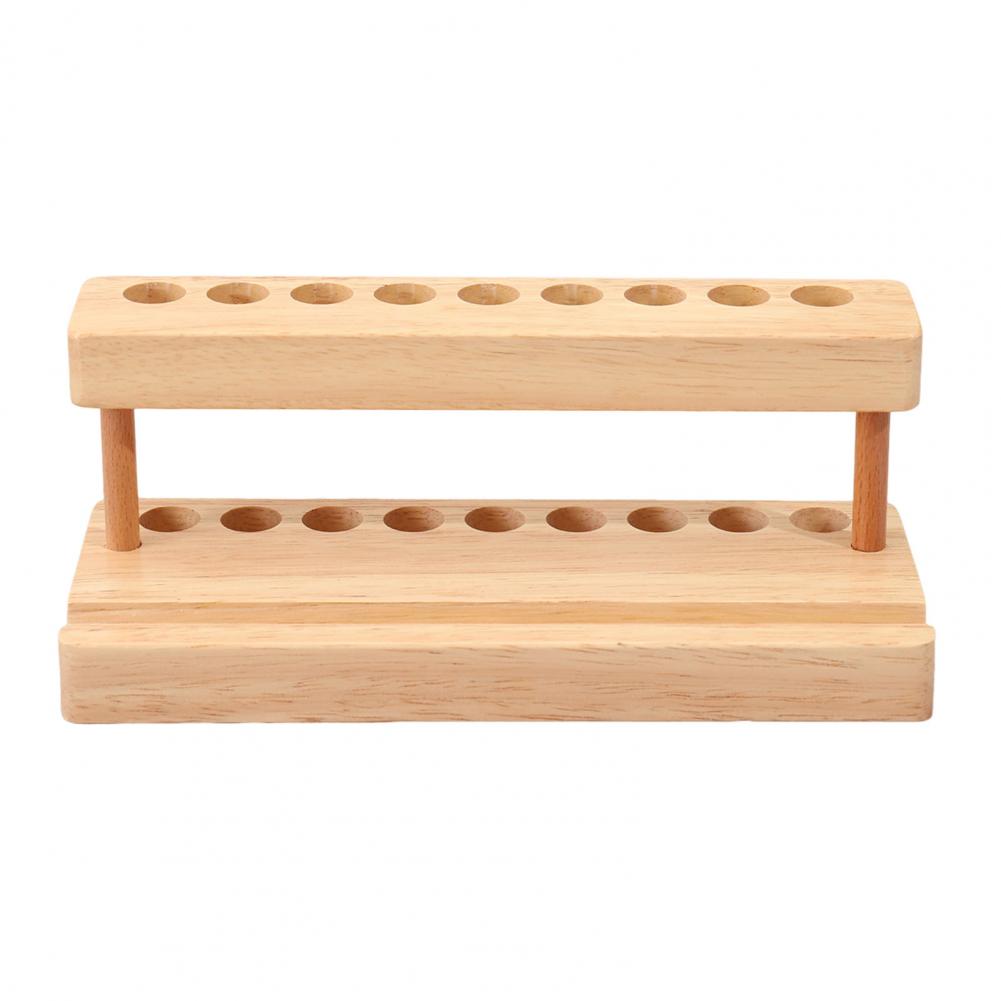 Pen Rack Wooden Pen Holder with 9 Slots Cell Phone Stand Minimalist ...