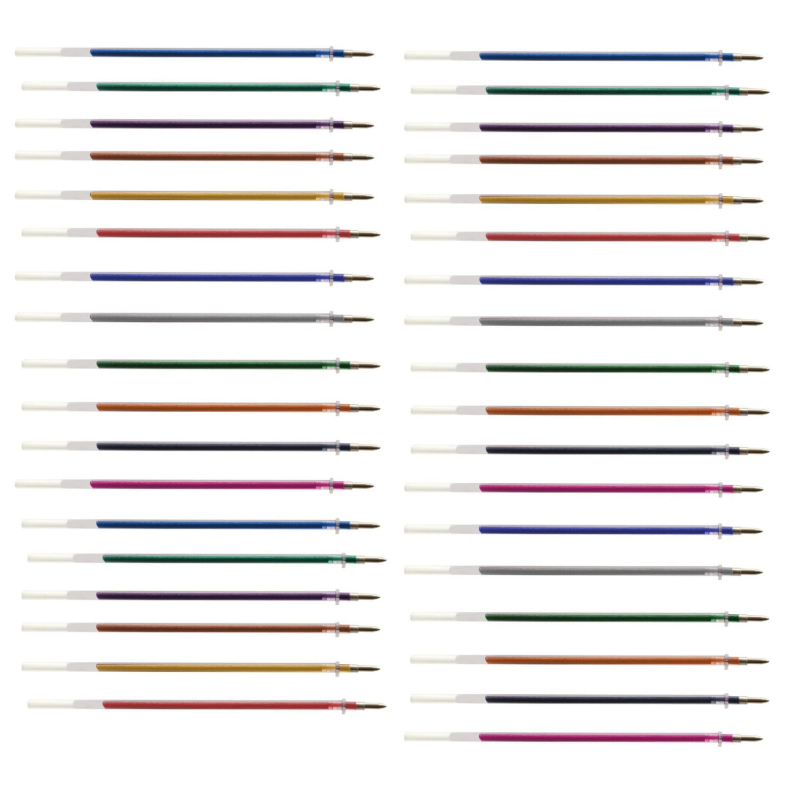 Pen Refills Ballpoint Black Retractable, Tyeign Gel 10Ml Watercolor Pen ...