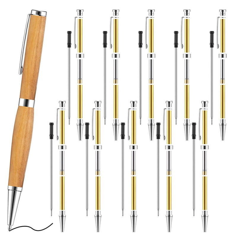 Pen Sets for Wood Turner 7mm Slim Pen Turning Set with Refill Lathe ...