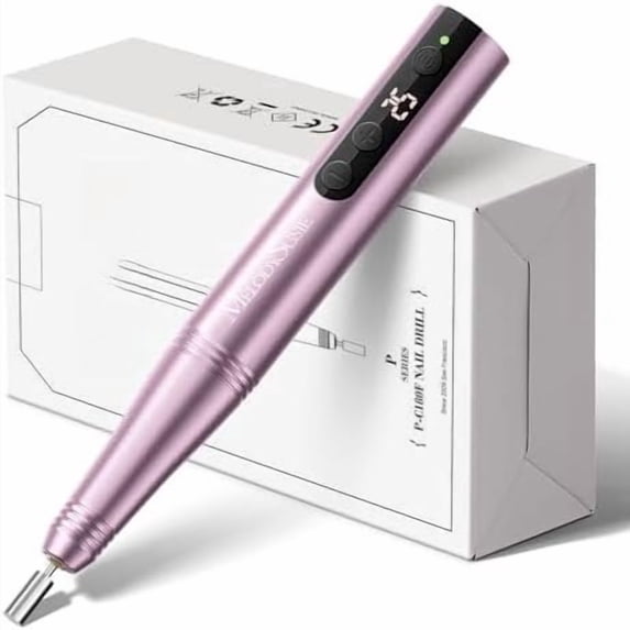 Pen-Shaped Portable Cordless Drill, PC180F 25000RPM File with Display ...