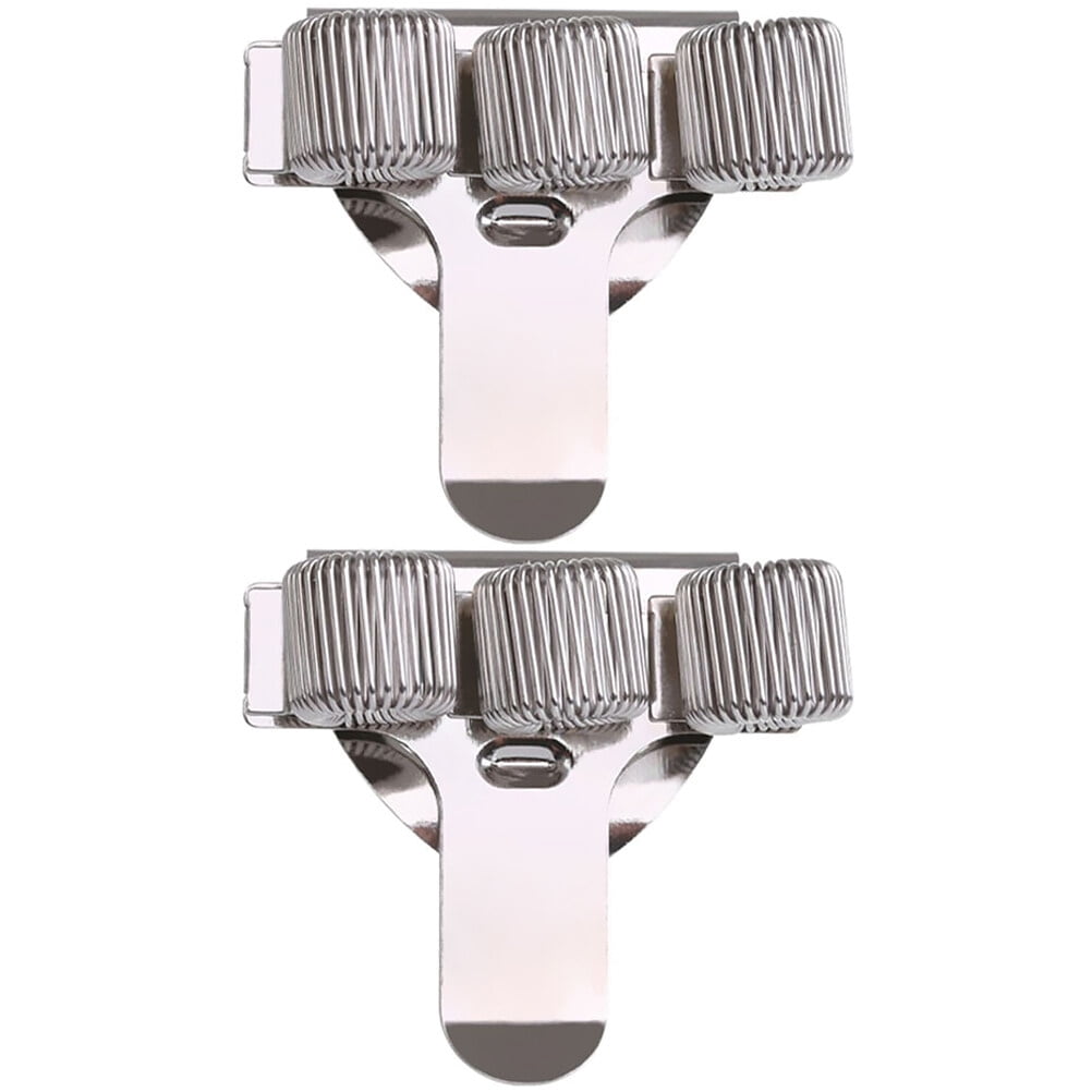 Pen Spring Clip Holder Pencil Clamp Metal Storage Adhesive Supplies ...