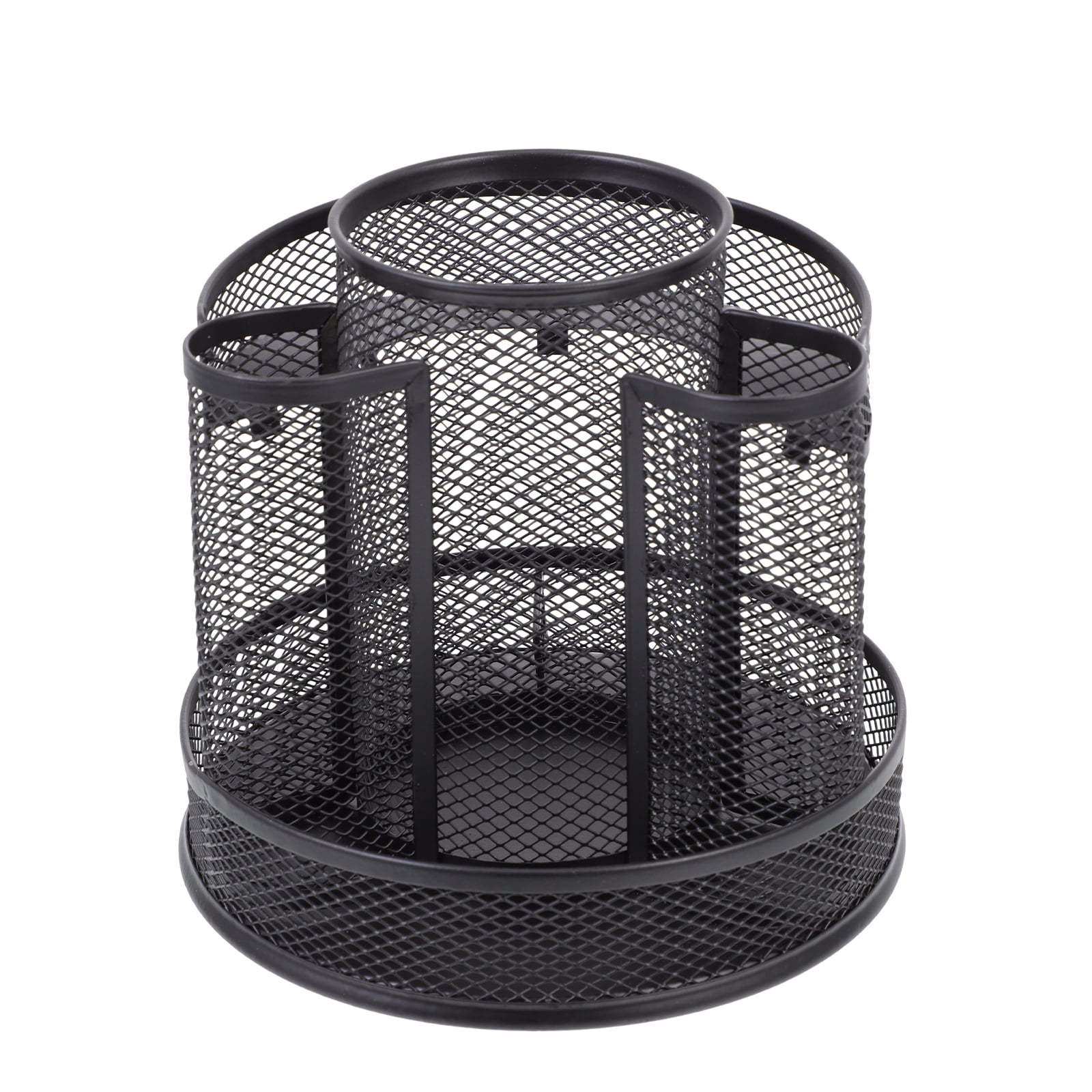 Pen Storage Holder Stackable Mesh Desk Organiser Bins Office Black ...
