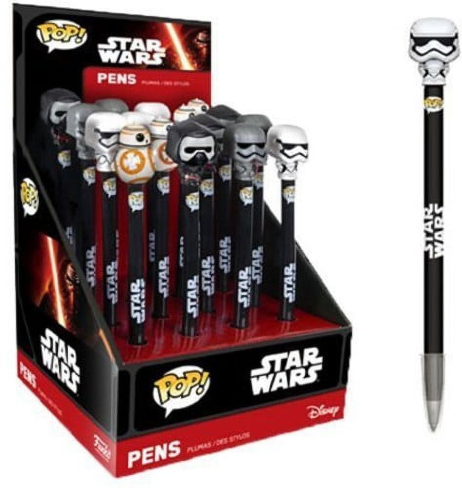 FUNKO Pop Movies Pen Topper with Stormtrooper, Fine Point, 05 mm, Black ...