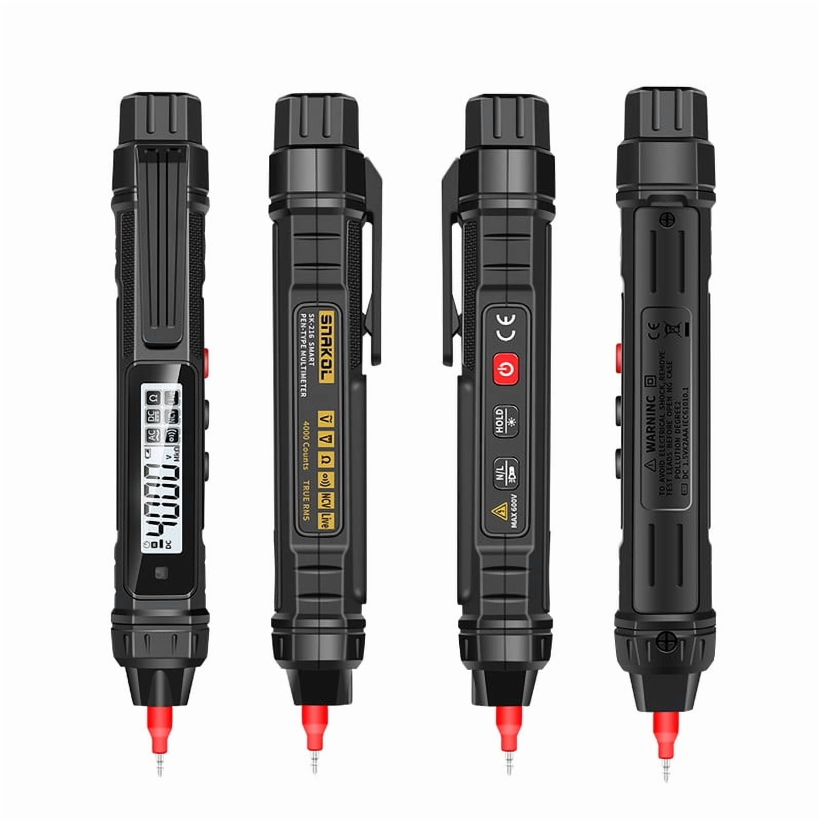 Pen-Type Multimeters with NCV Induction Test, Line Break Detection ...