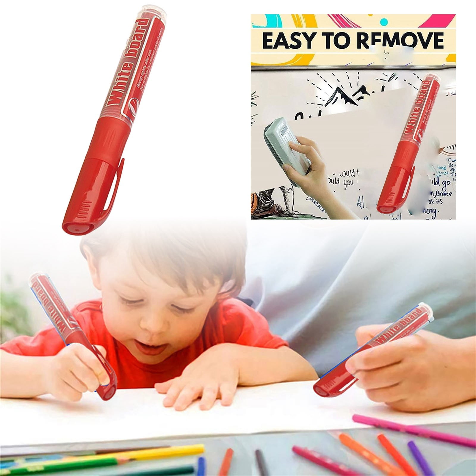 Pen Whiteboard Pen Can Ink Large Capacity Replaceable Core Direct ...
