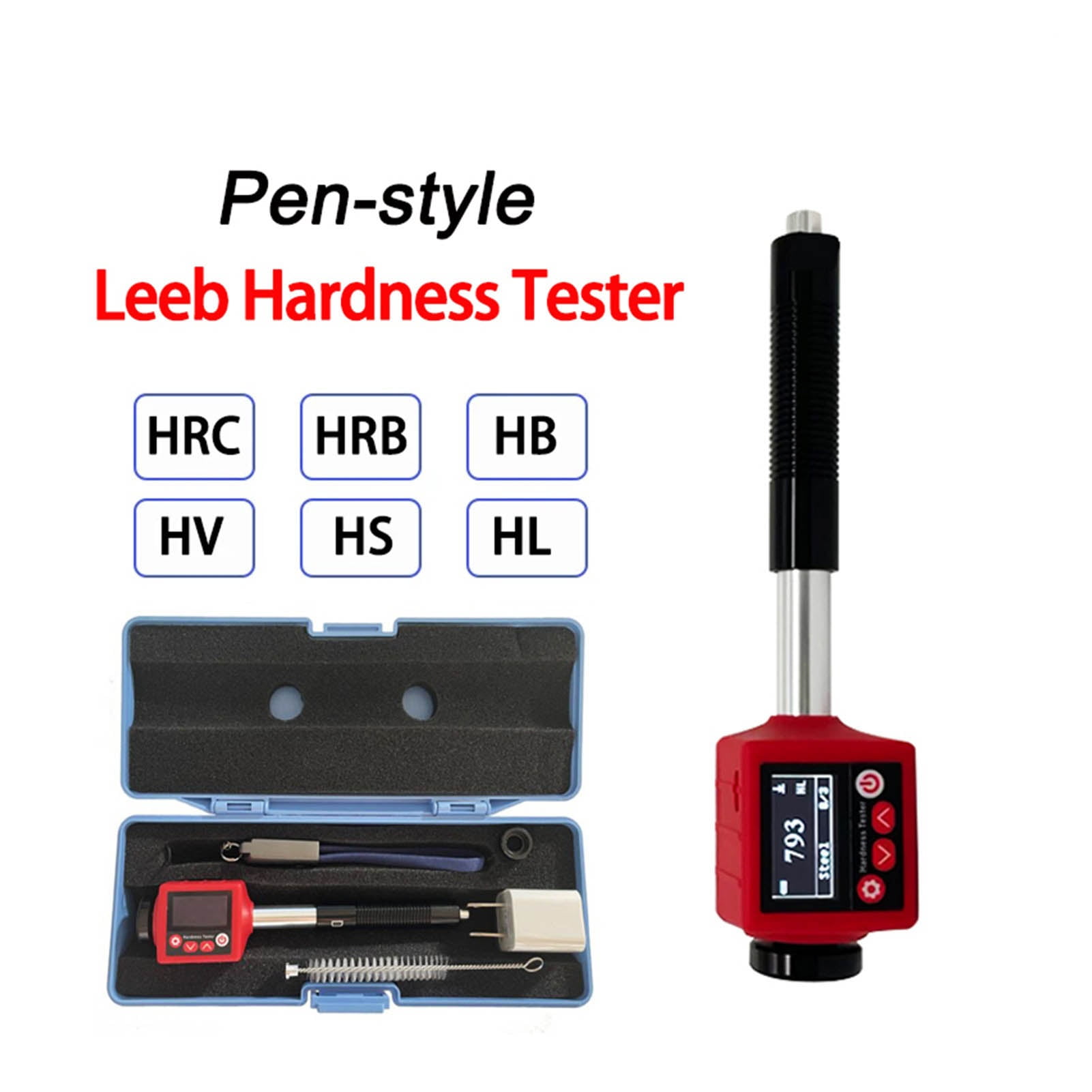 Pen-type Portable Leeb Hardness Tester,Digital Metal Hardness Tester ...