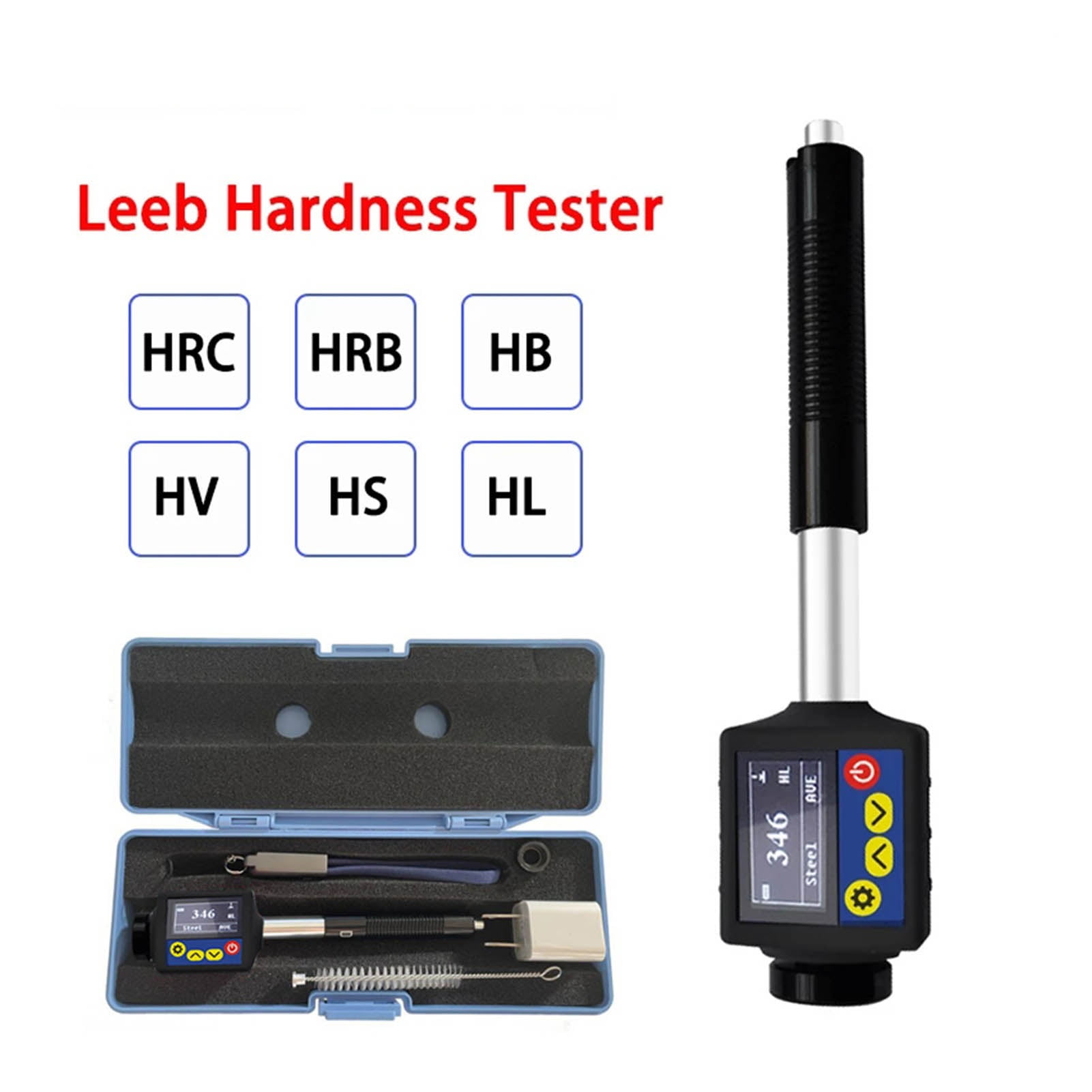 Pen-type Portable Leeb Hardness Tester,Digital Metal Hardness Tester ...