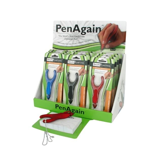 PenAgain ErgoSof Display 24 Pack Assorted Colors (00090) - Walmart.com