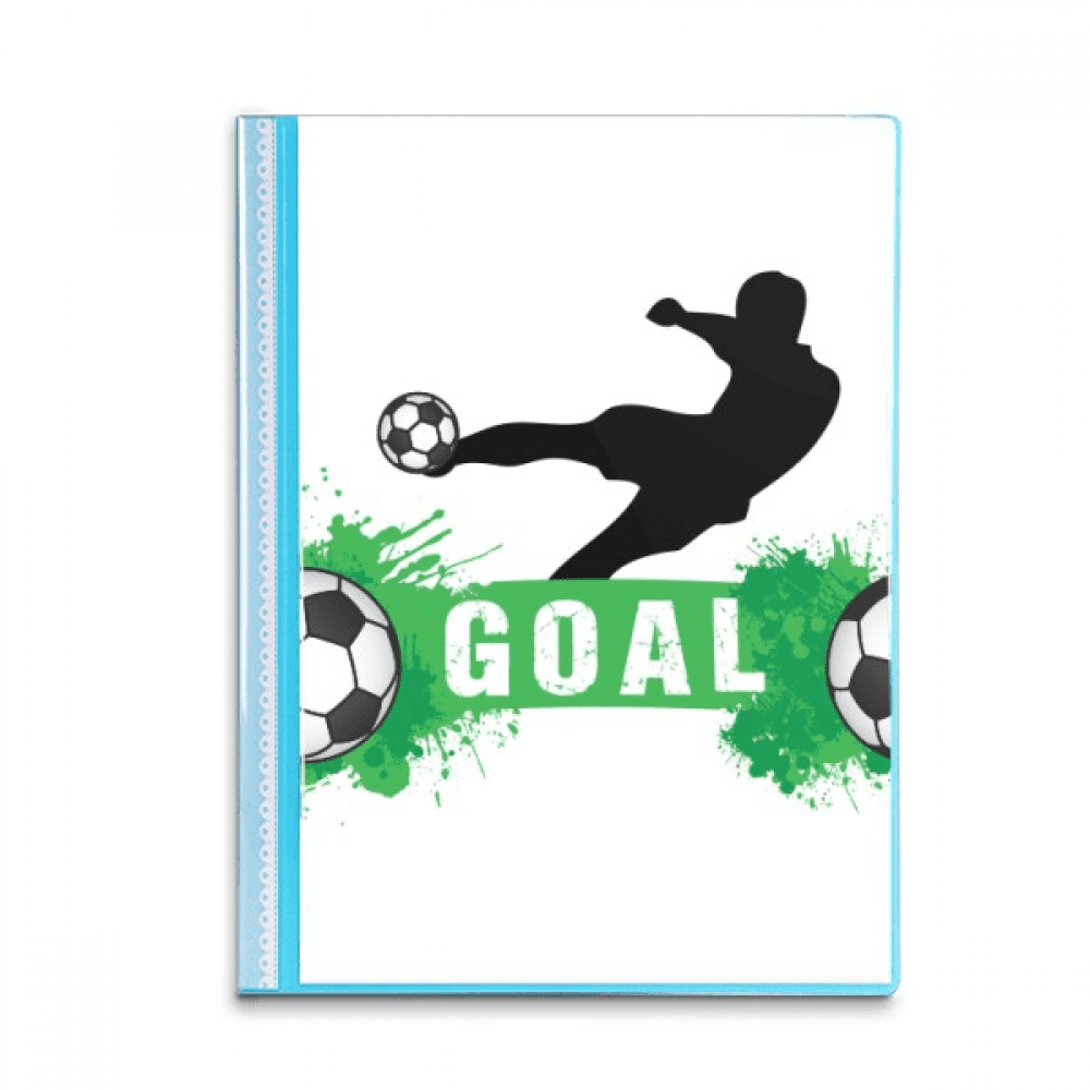 Penalty kick Soccer Football Sports Text Book Sheet Protectors ...
