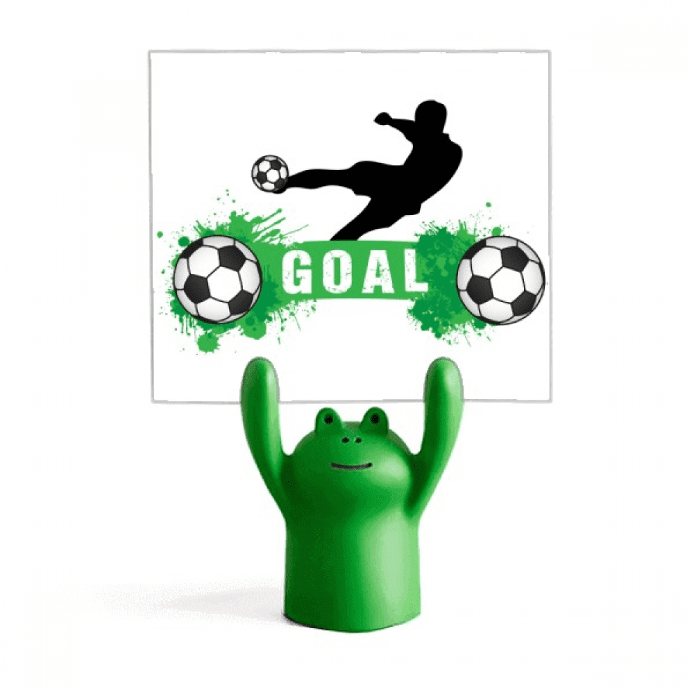 Penalty kick Soccer Football Sports Text Memo Holder Cartoon Animal ...