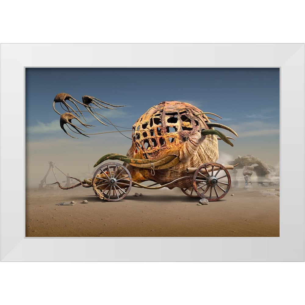 Penchev, Radoslav 18x13 White Modern Wood Framed Museum Art Print ...