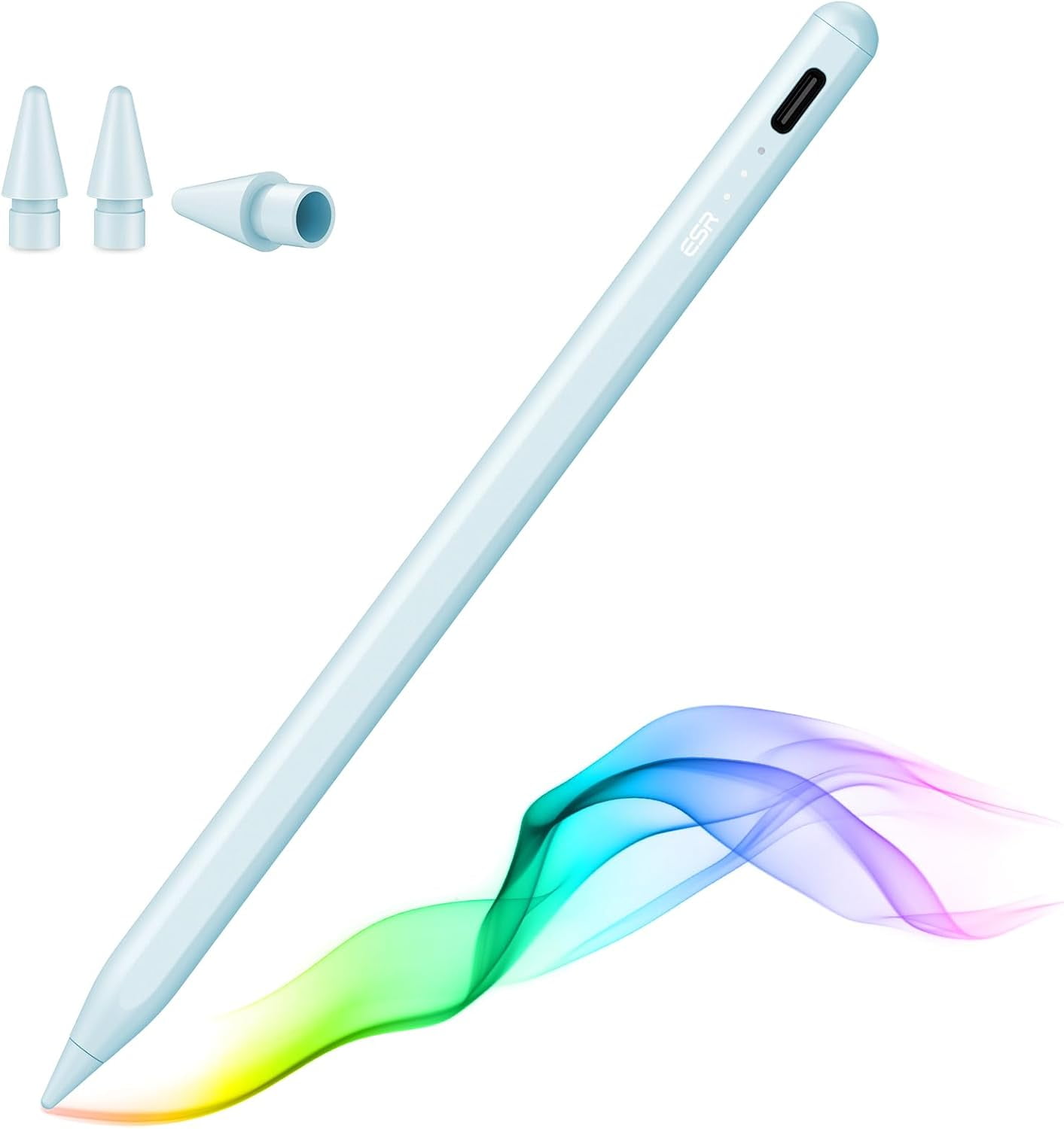 Pencil (1st Generation) for iPad 2018-2025, Tilt Sensitivity, Palm ...