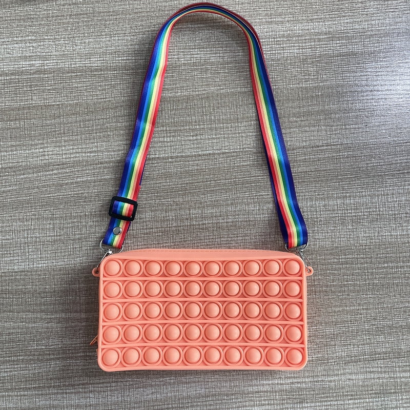 Pencil Bag, Cute Fidgets Toy Design Silicone Pencil Pouch Large ...