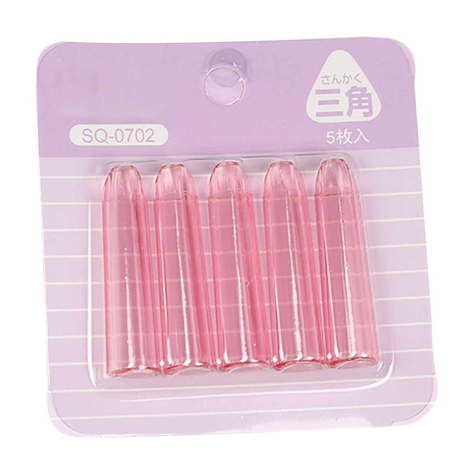 Pencil Cap Light Pink 5 Pieces, 12 Pcs Pencil Caps Plastic Pencil Tip ...