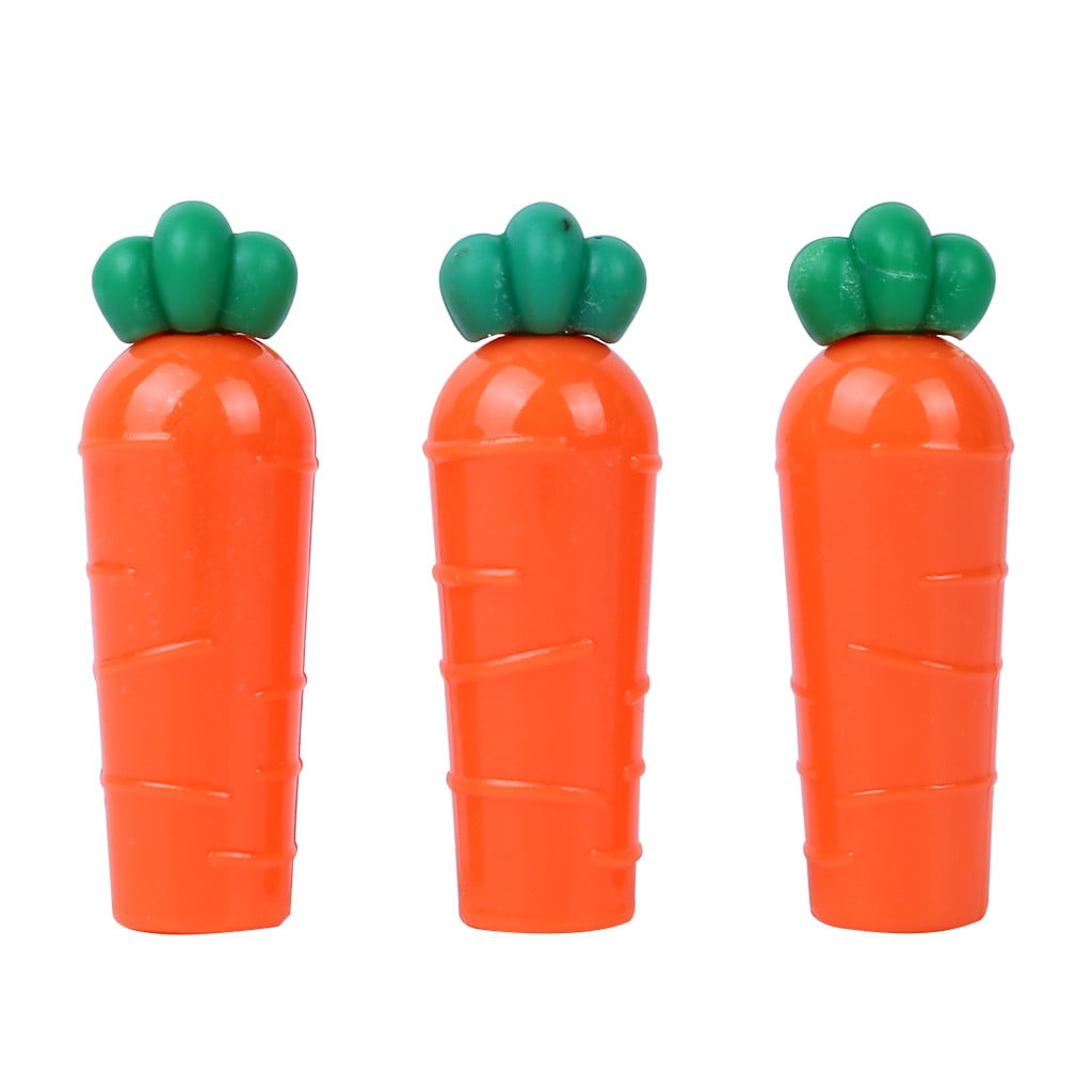 Pencil Cap carrot Head Cartoon Pencil Set Pencil Extender Pen Ink ...
