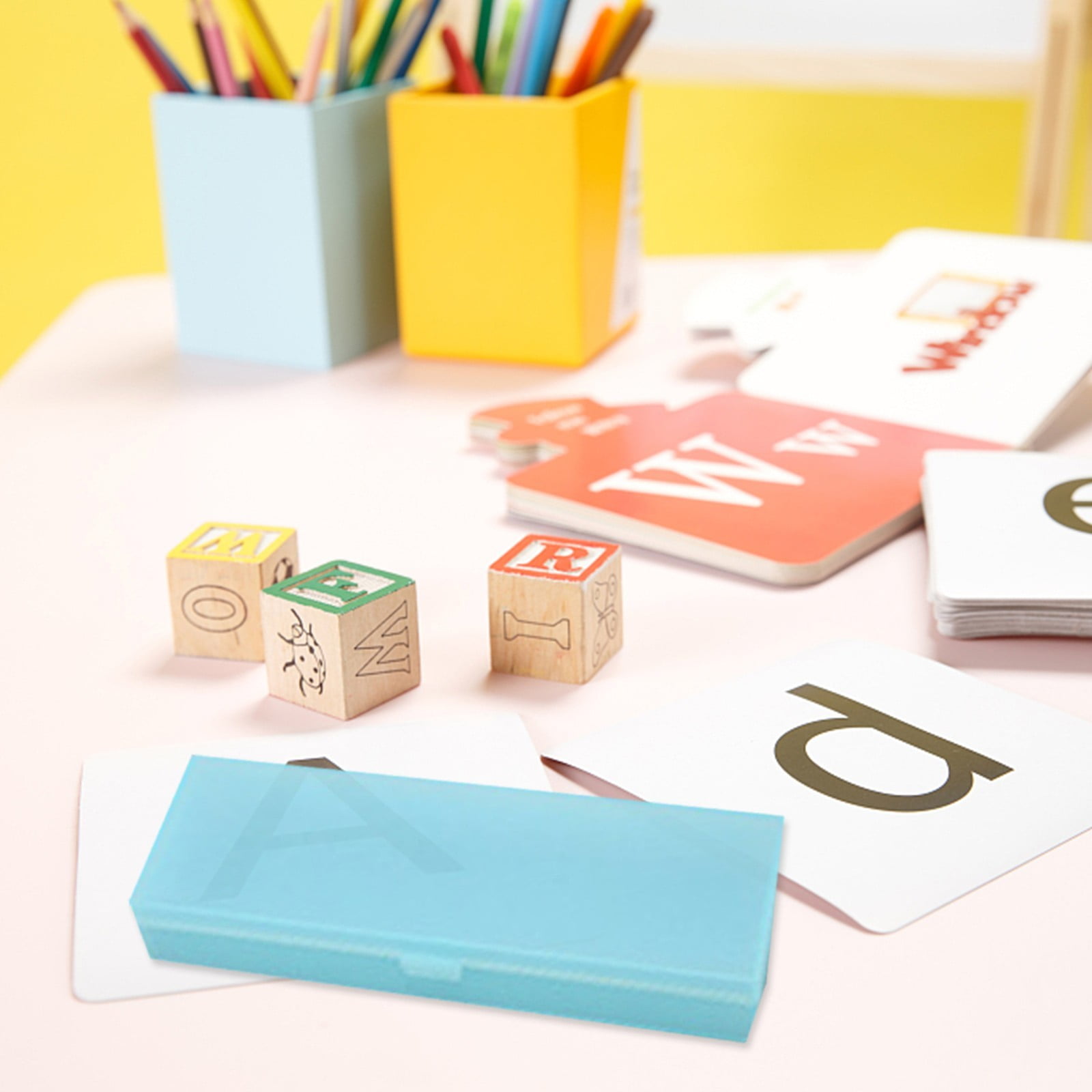 Pencil Case Kadlawus Translucent Frosted Pencil Case,studentOrganizer ...