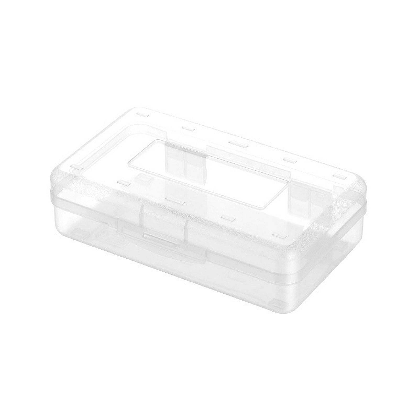 Pencil Case, Large Hard Pencil Box Bulk, Clear Crayon Box Marker Pen ...