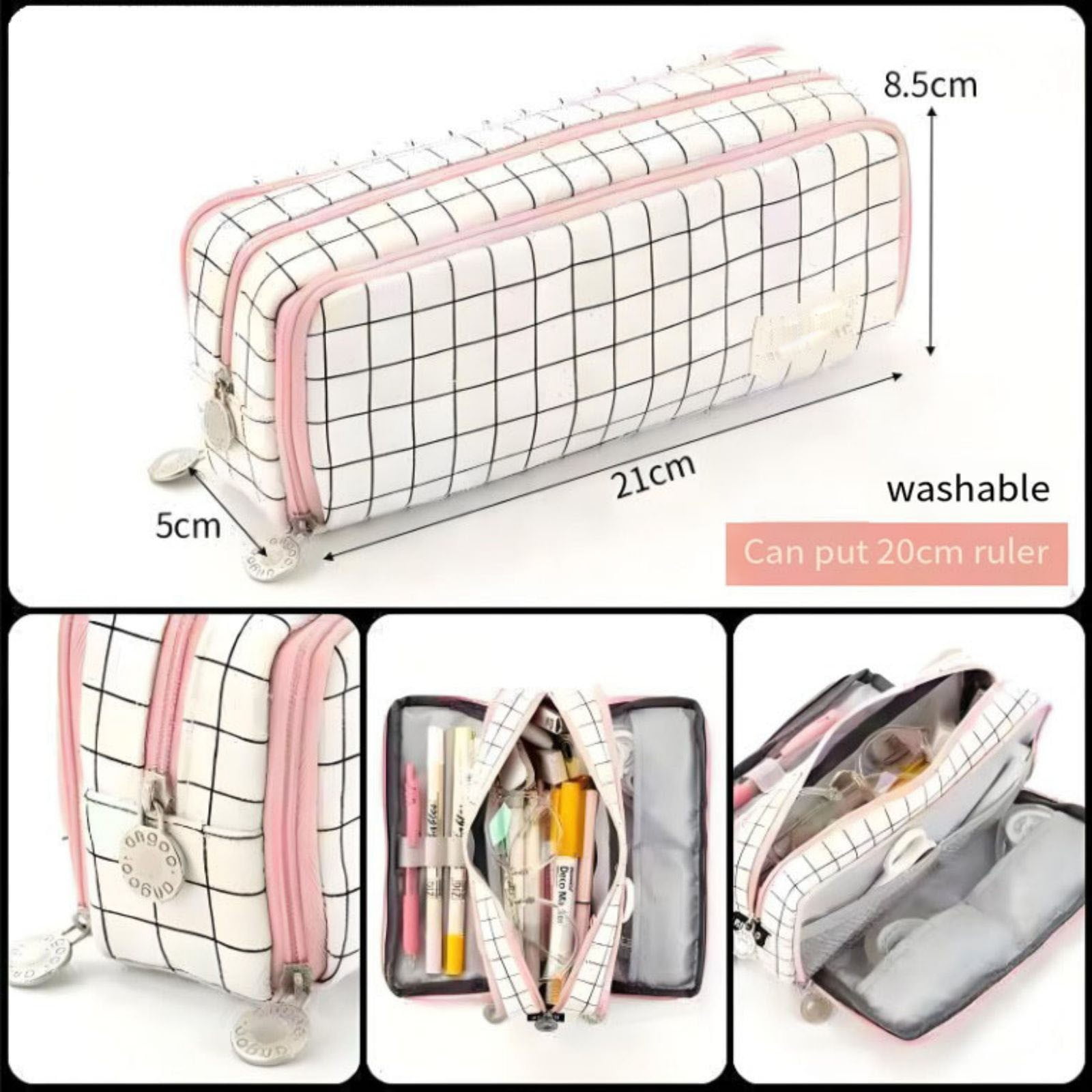 Pencil Case, Multi Layer Learner Writing Accessories Storage Box, High ...