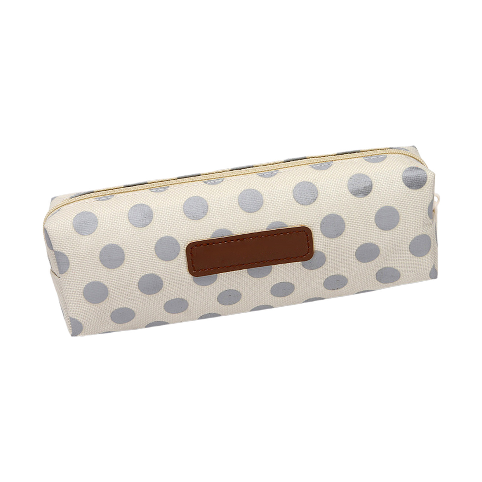 Pencil Case with Supplies Plaid Pencil Pouch Students Solid Color ...