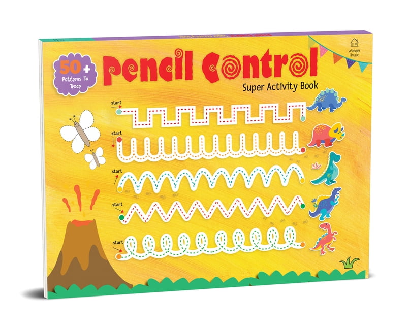 Pencil Control Super Activity Book: Activity Book for Children ...