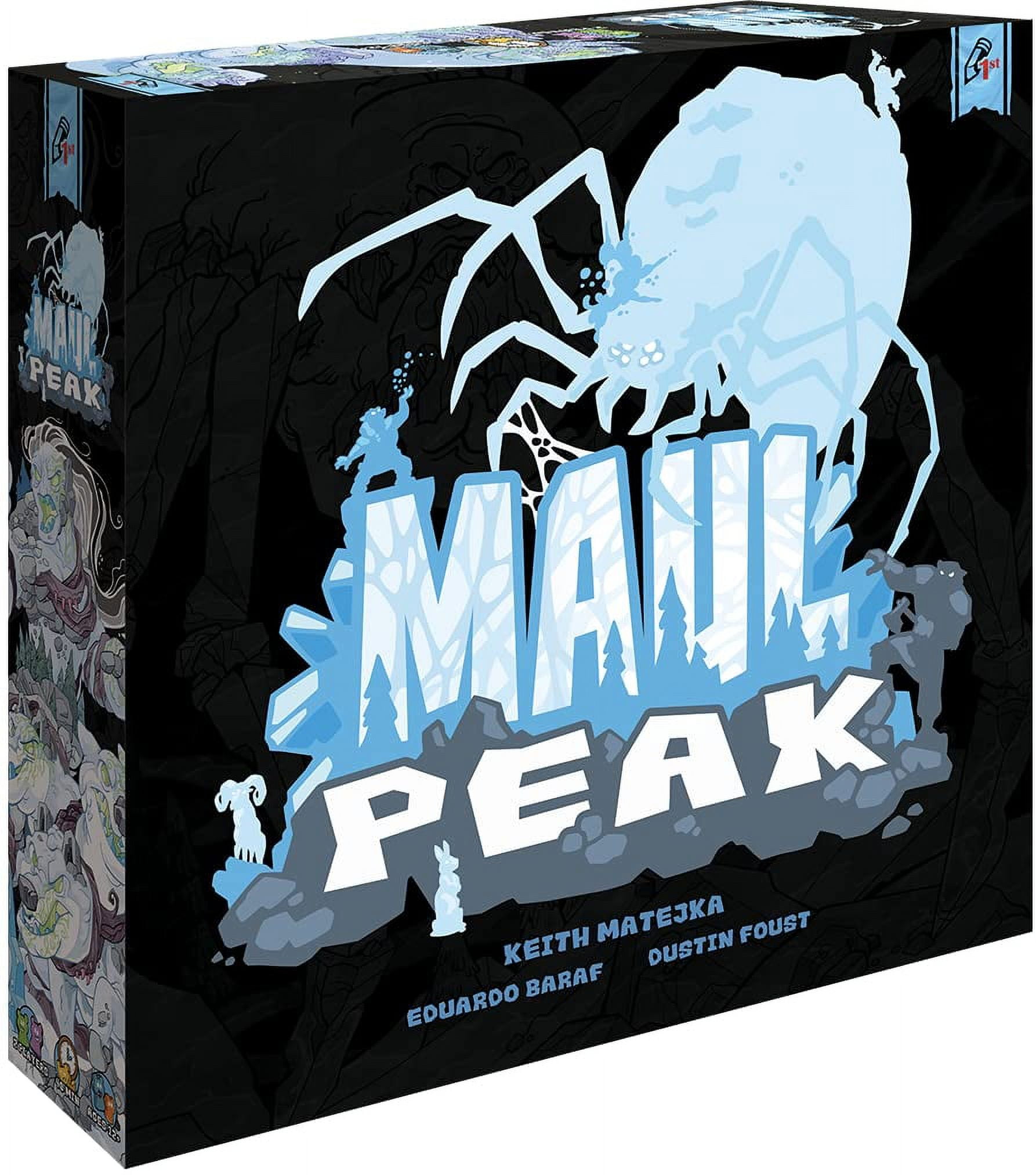 Pencil First Games Maul Peak Board Game - an Asymmetric Tactics Game of Giant Guardians and ...