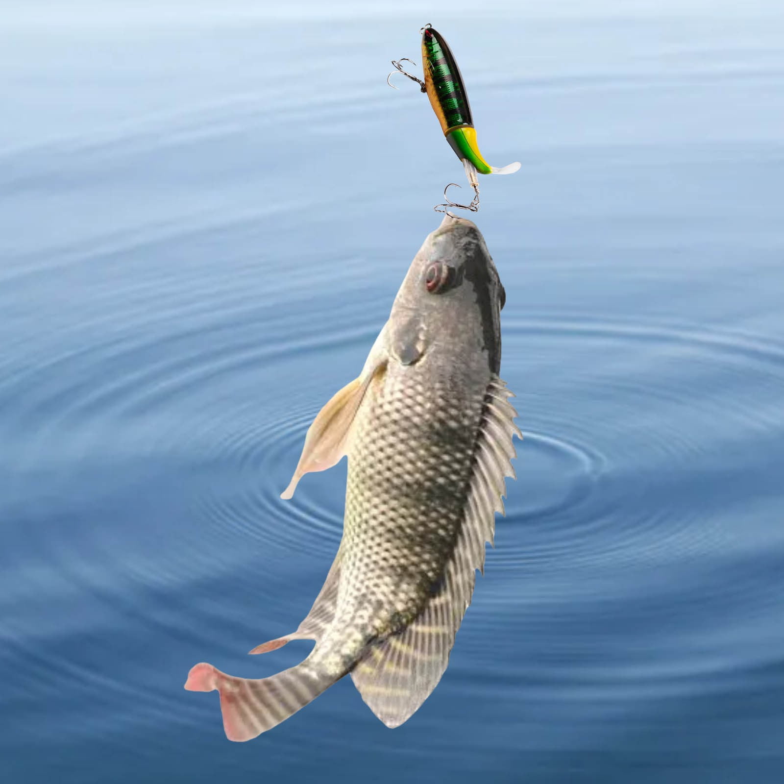 Pencil Floating Lure,Realistic ABS Propeller Structure Water Surface ...