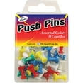 Pencil Grip The Classics Push Pins, Assorted Colors, 30 Count Box (TPG ...