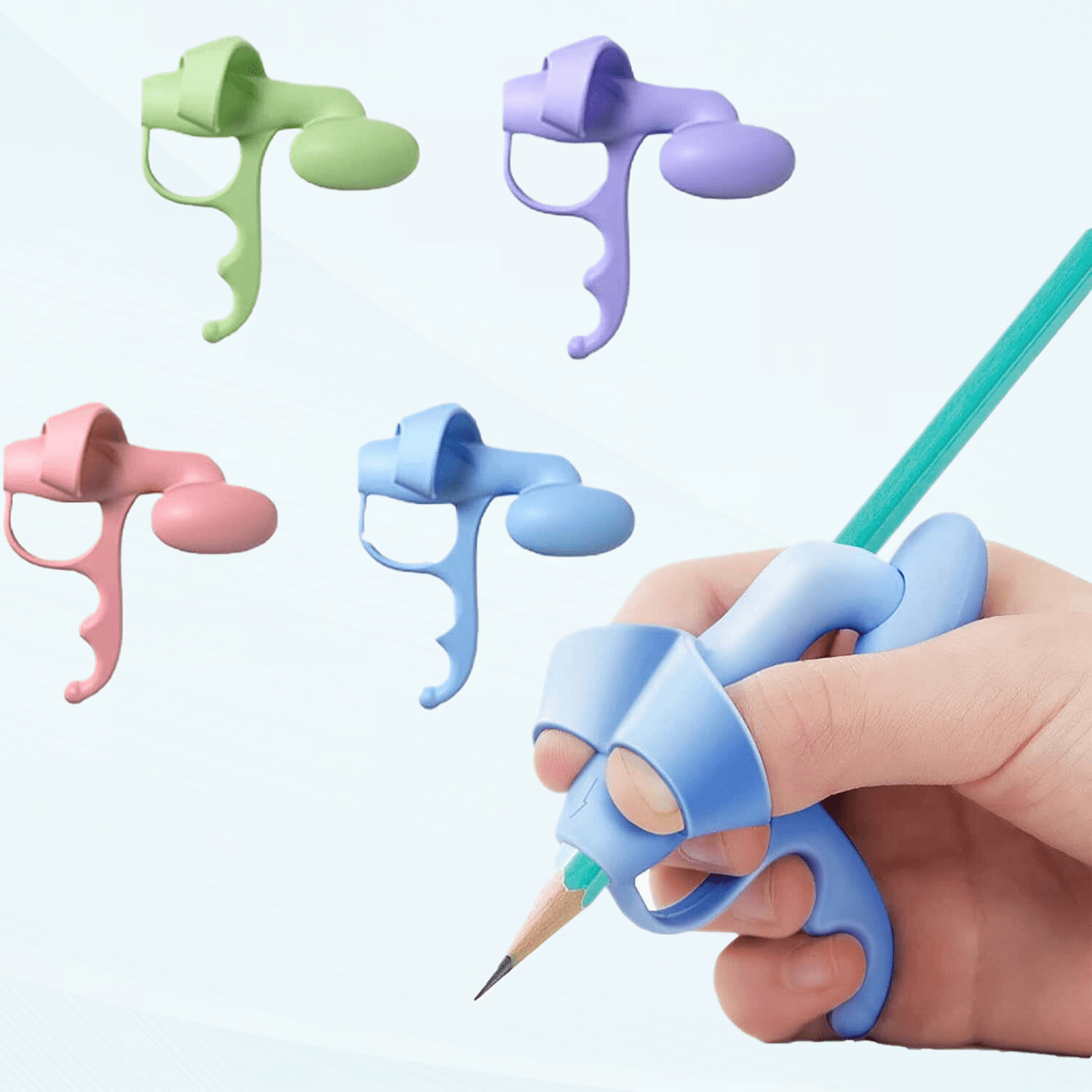 Pencil Grips is Equipped with a Sphere to Avoid The Wrong Posture of ...