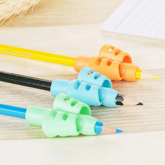 Mr. Pen Owl Pencil Grips, 6 Pcs, Silicone Gel, Soft, Kids Handwriting ...