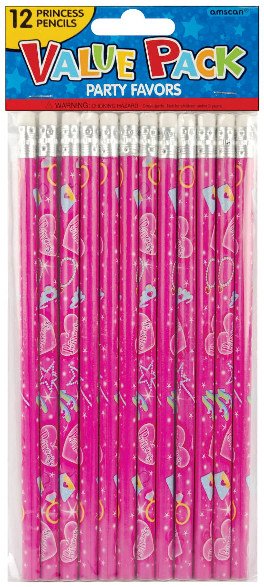 Pencil Party Favors 12/Pkg-Princess - Walmart.com