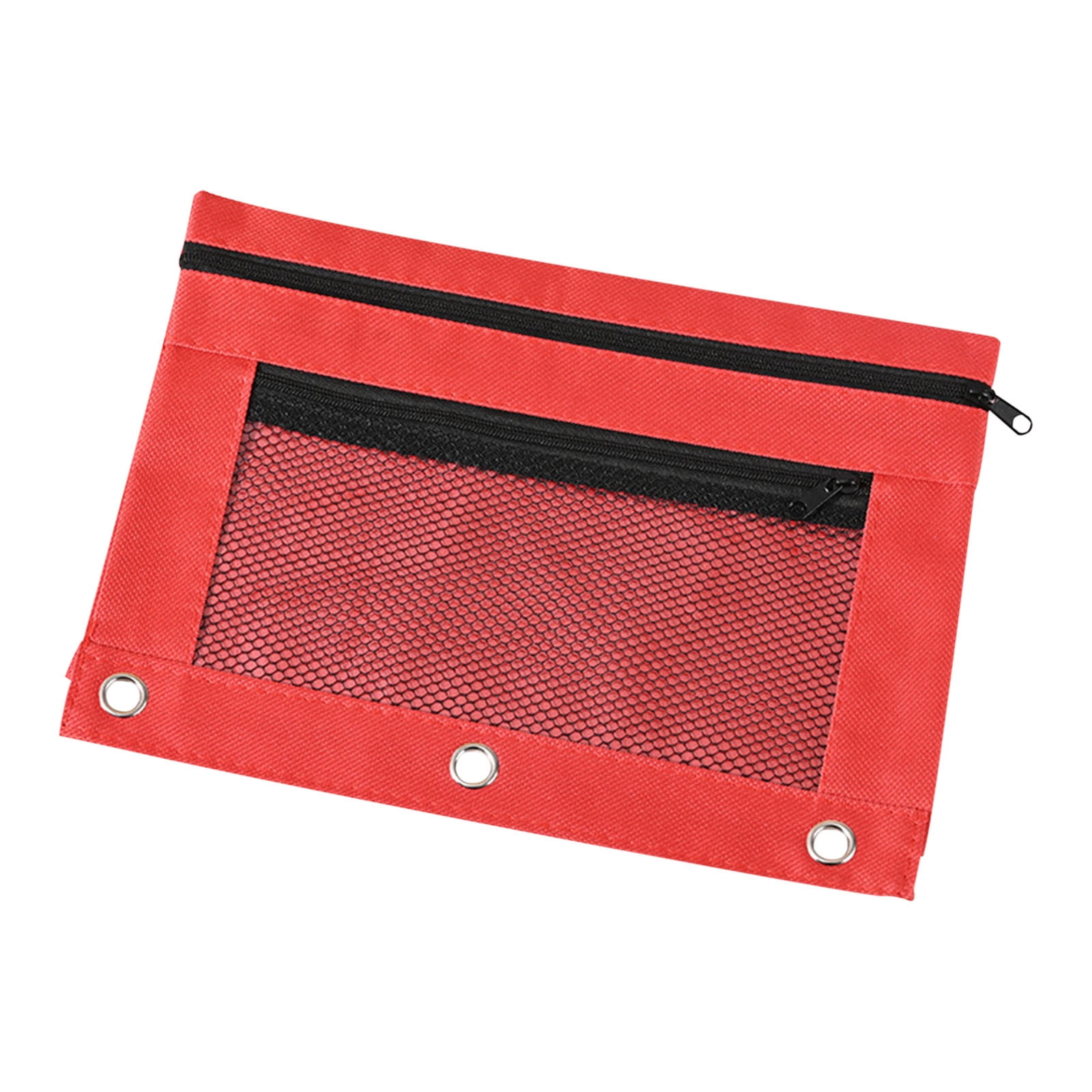 Pencil Pouch for 3 Ring Binder, 5-Piece Set Of Zipper Pencil Cases and ...