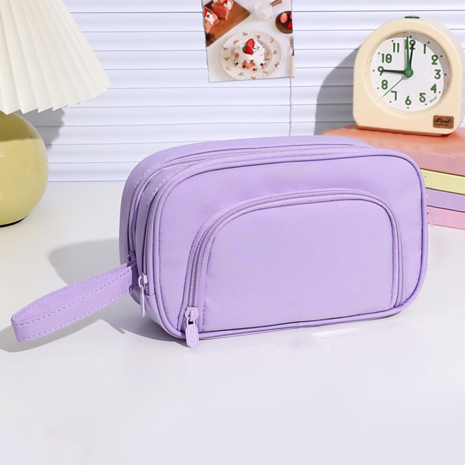 Pencil Pouch Big Pen Holder Bag Pencils Case Box Makeup Bag with ...