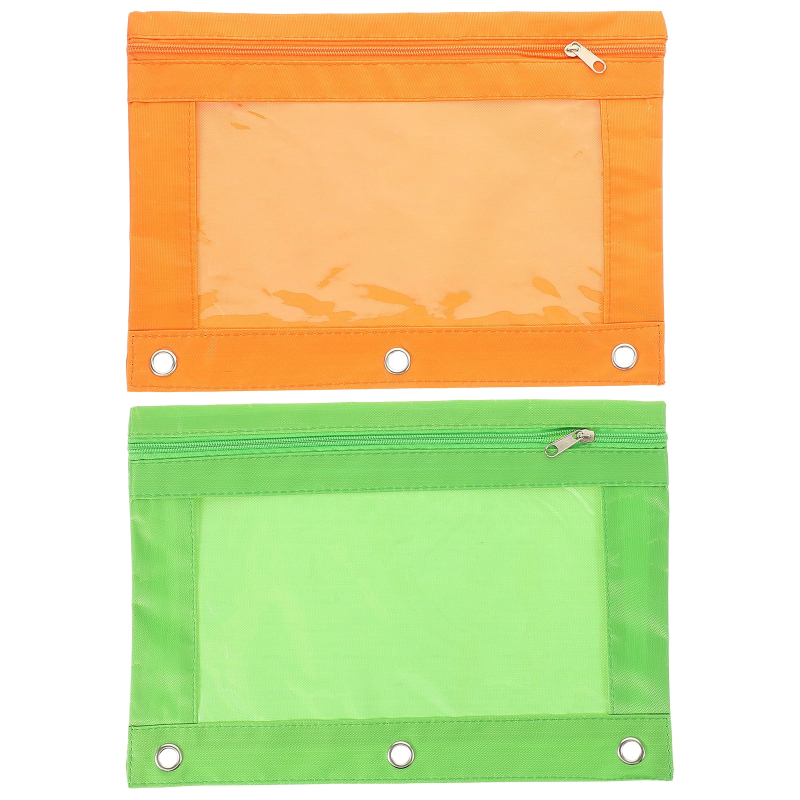Pencil Pouches for Classroom Detachable Binder Oxford Cloth Aluminum ...