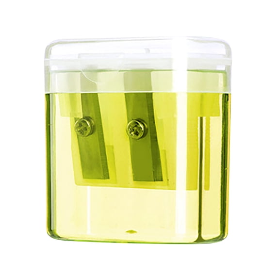 Pencil Sharpener, Double Hole Sharpener, Transplastic Cover, Carbon ...