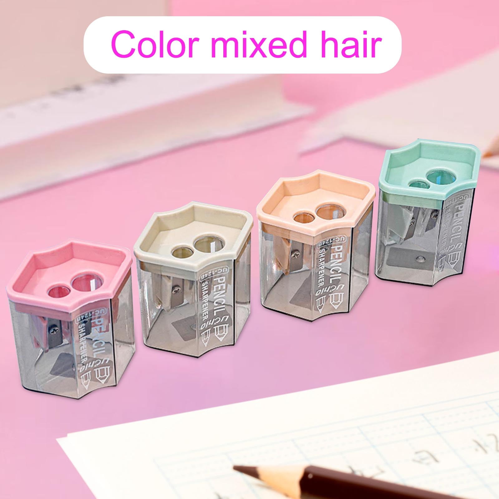 Pencil Sharpener Ecohintz Dual Hole Pencil Sharpener - Compact Manual ...