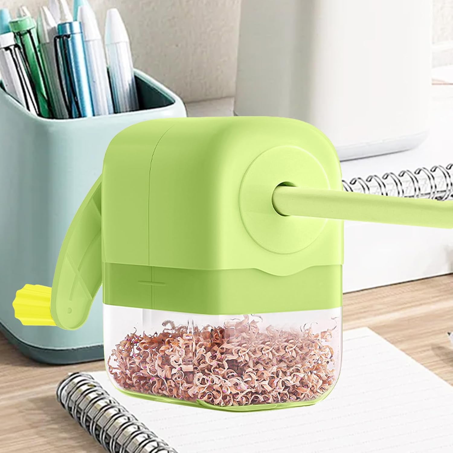 Pencil Sharpener Manual Sharpener with Handle Stationery Supplies ...