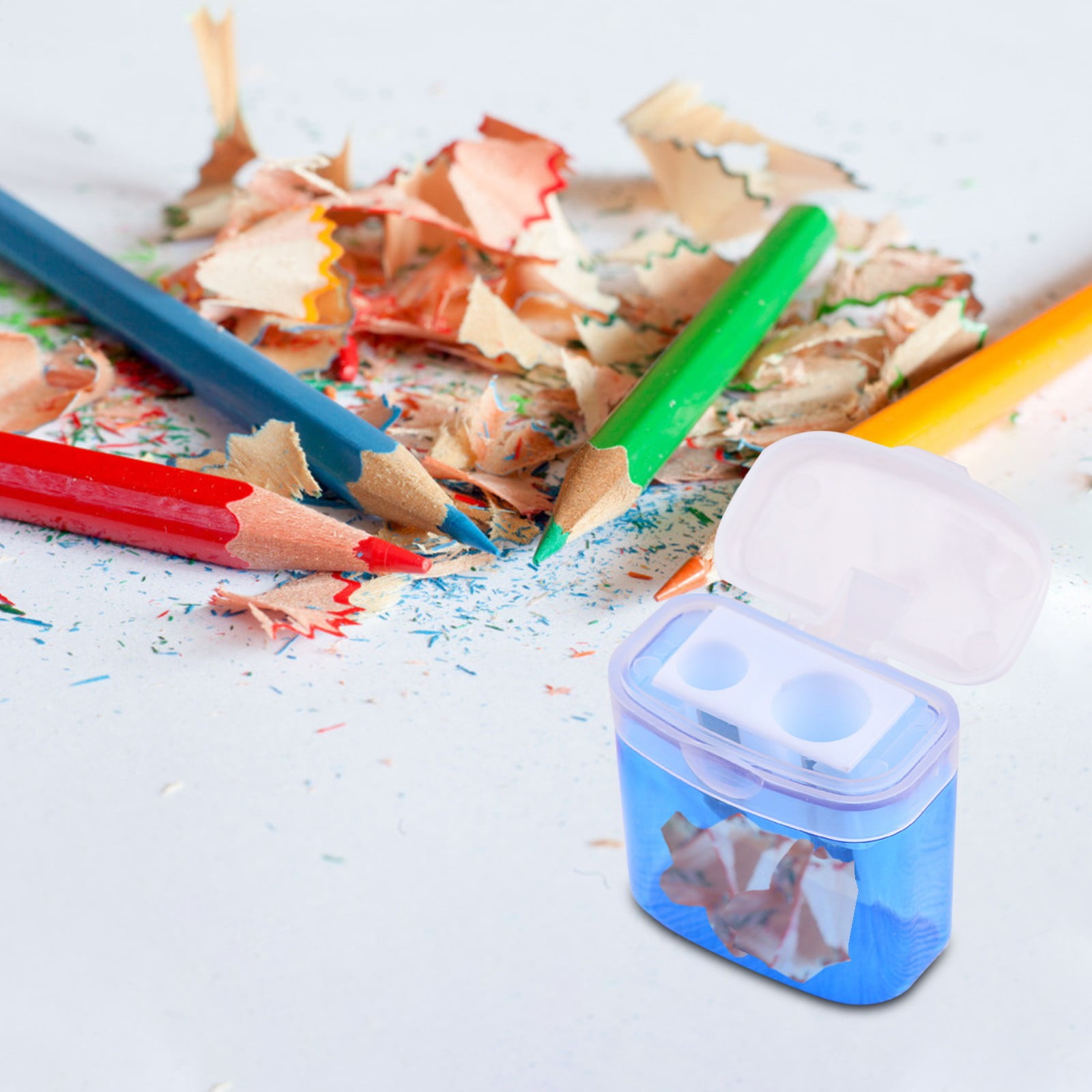 Pencil Sharpeners Manual Pencil Sharpener With Lid Handheld Pencil ...