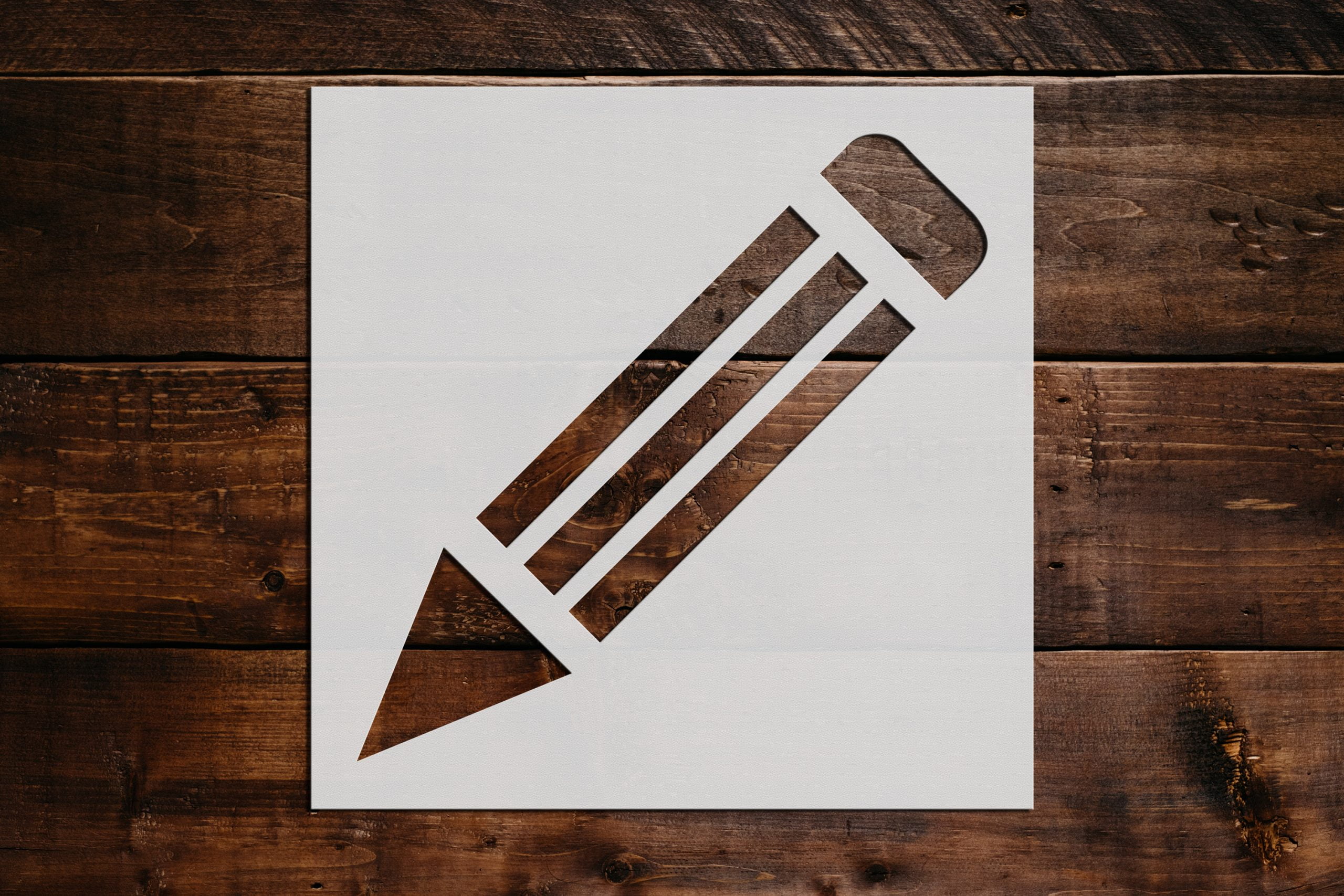 Pencil Stencil - Art and Wall Stencil (36"x36") - Walmart.com