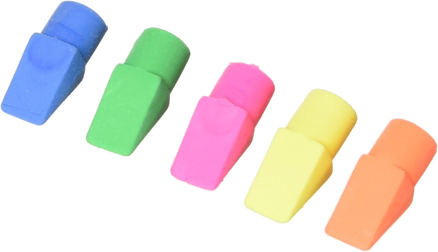 ‘Pencil Top’ Eraser – Assorted Colours [Pack of 25] PVC and Phthalate ...