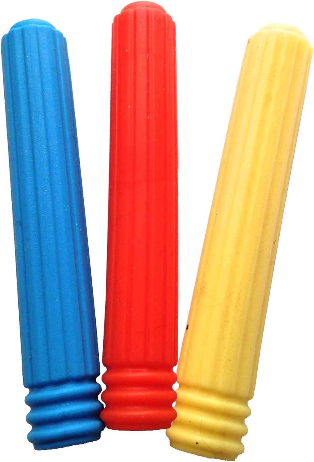 Pencil Toppers - 3 Pack - Textured Pencil Toppers With Smooth Ridges To ...