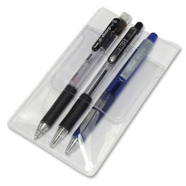 PencilThings Pocket Protector, Classic Transparent 12 Pack - Walmart.com