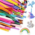 Penck 200Pcs Long Balloons Kit with Manual Blower, 260Q Twisting Animal ...
