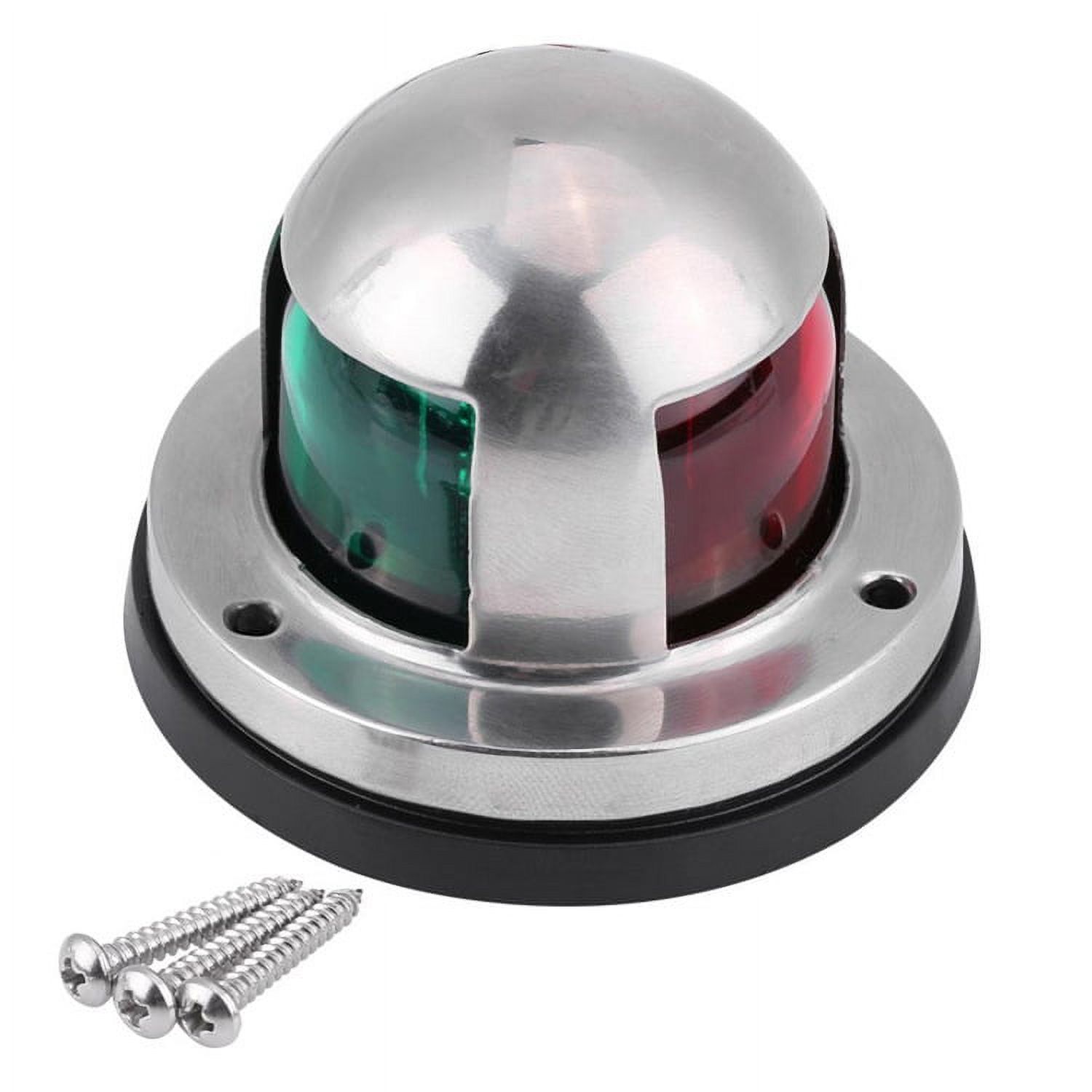 Penck Marine 12VLED red and green signal lights, 304 stainless steel ...