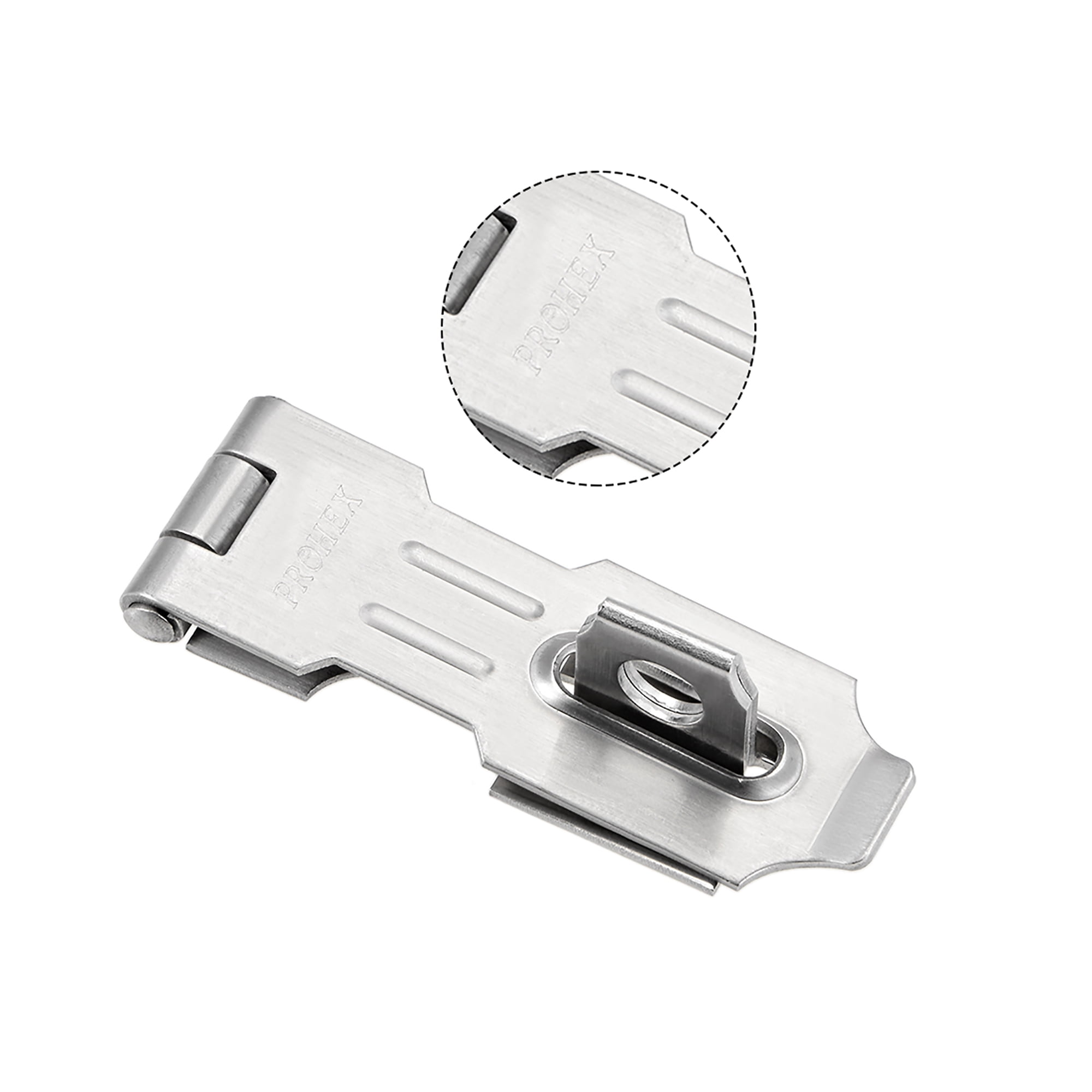 Penck Padlock Hasp Door Clasp Bolts Lock Latch Mounting Stainless Steel ...