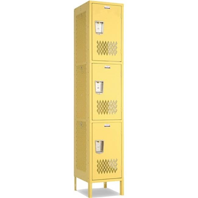 Penco 1216059 Triple Tier Athletic Locker, Burgundy - Walmart.com