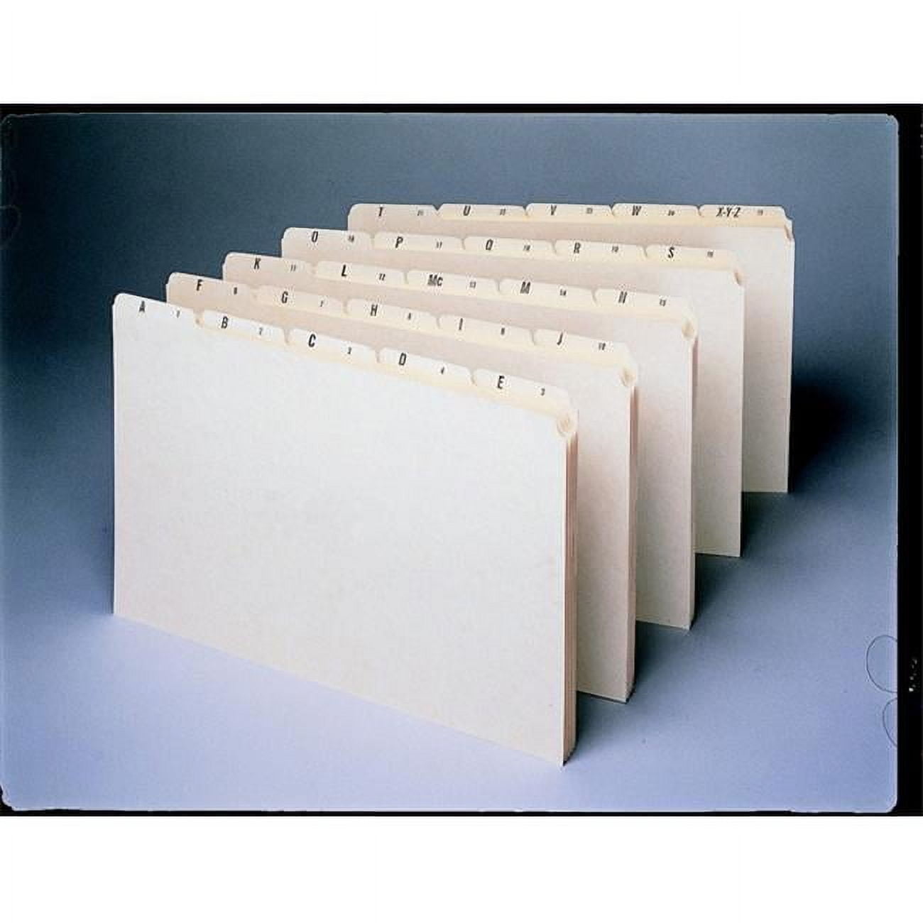 Pendaflex 019131 Alphabetical A-Z Hanging File Hanging Guide Set ...