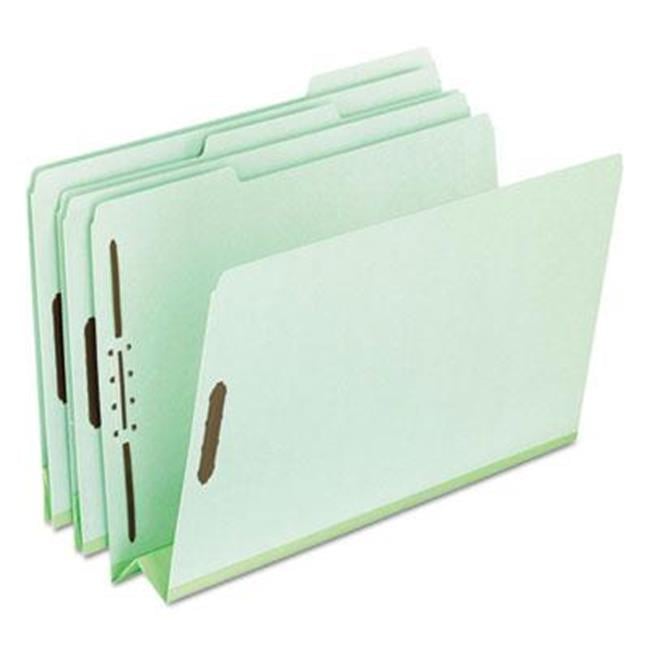 Pendaflex 17173CBG Heavy-Duty Pressboard Folders with Embossed Fasteners - Green - Letter Size ...