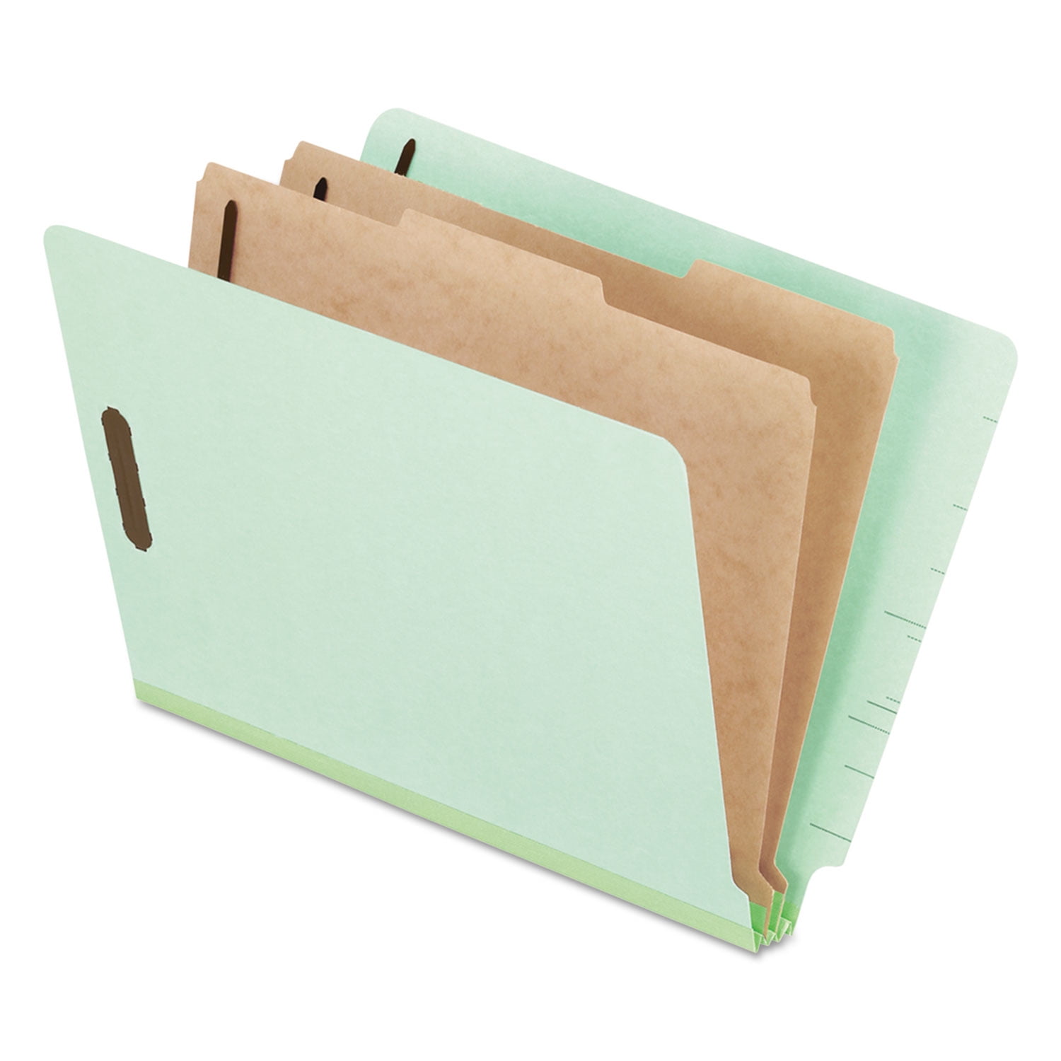 Pendaflex Pressboard End Tab Classification Folders Letter 2 Dividers/6 ...