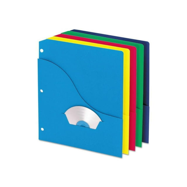 Pendaflex 32900 Slash Pocket Project Folders, Jacket, Letter, Five ...