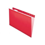 Pendaflex 415315RED Reinforced Hanging File Folders- Kraft- Legal- Red ...